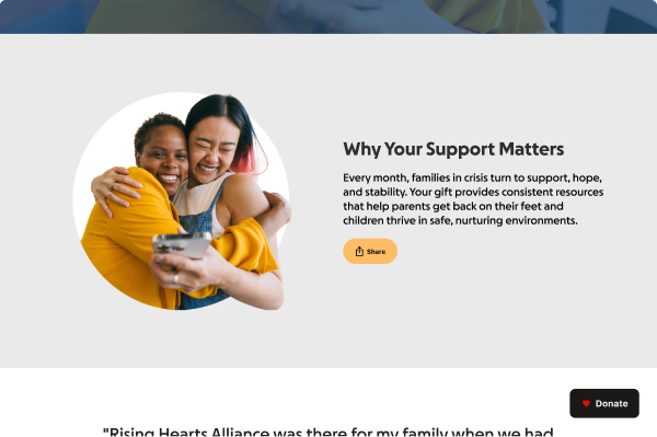 Sticky donate button FAQs – GoFundMe Pro Help Center